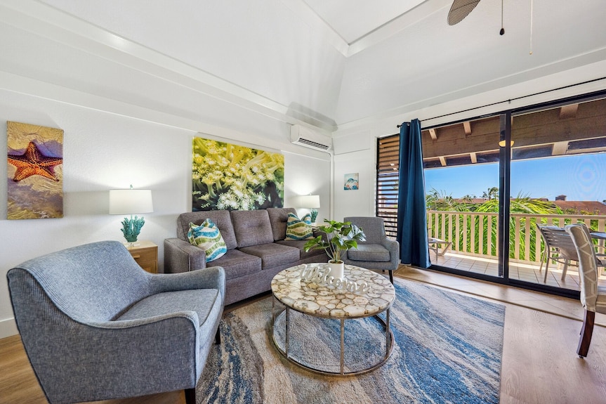 Kp313 Top Floor Premier Partial Ocean View | Pool & Gym - Kauai, HI