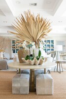 Área de estar no saguão