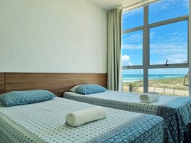 Apartamento | 2 quartos, Wi-Fi de cortesia, roupa de cama