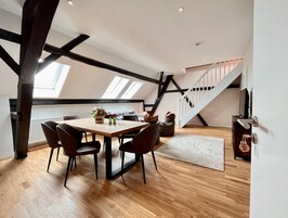 3 Zimmer Chalet Maisonette Bergblick/Marktblick | Sala de estar | TV de ecrã plano 