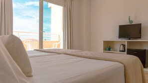 Quarto Duplo, terraço | Roupa de alta qualidade, cofre no quarto, Wi-fi grátis 