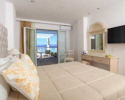 Quarto casal superior, vista para o mar | Vista do quarto