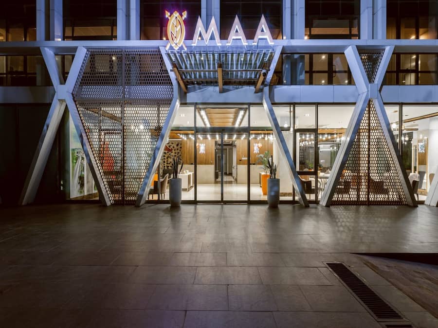 Fachada da propriedade