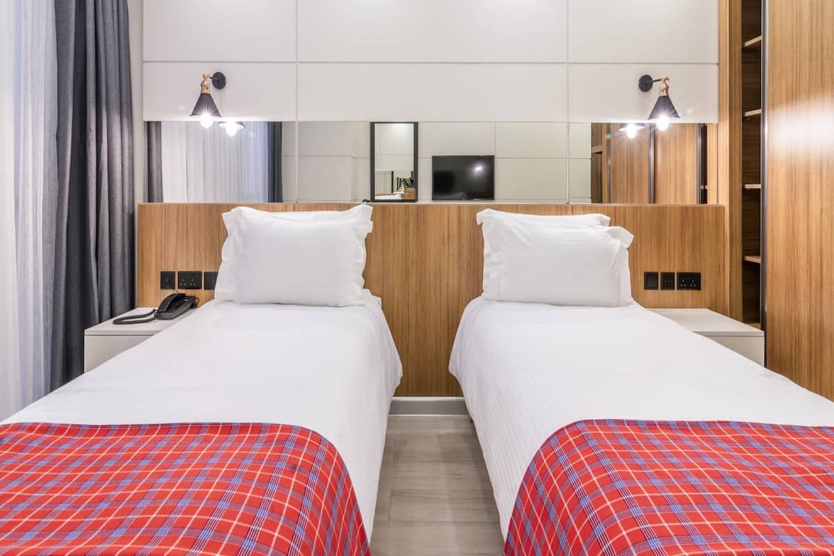 Quarto Twin Superior | 1 quarto, roupa hipoalergénica, minibar, cofre no quarto