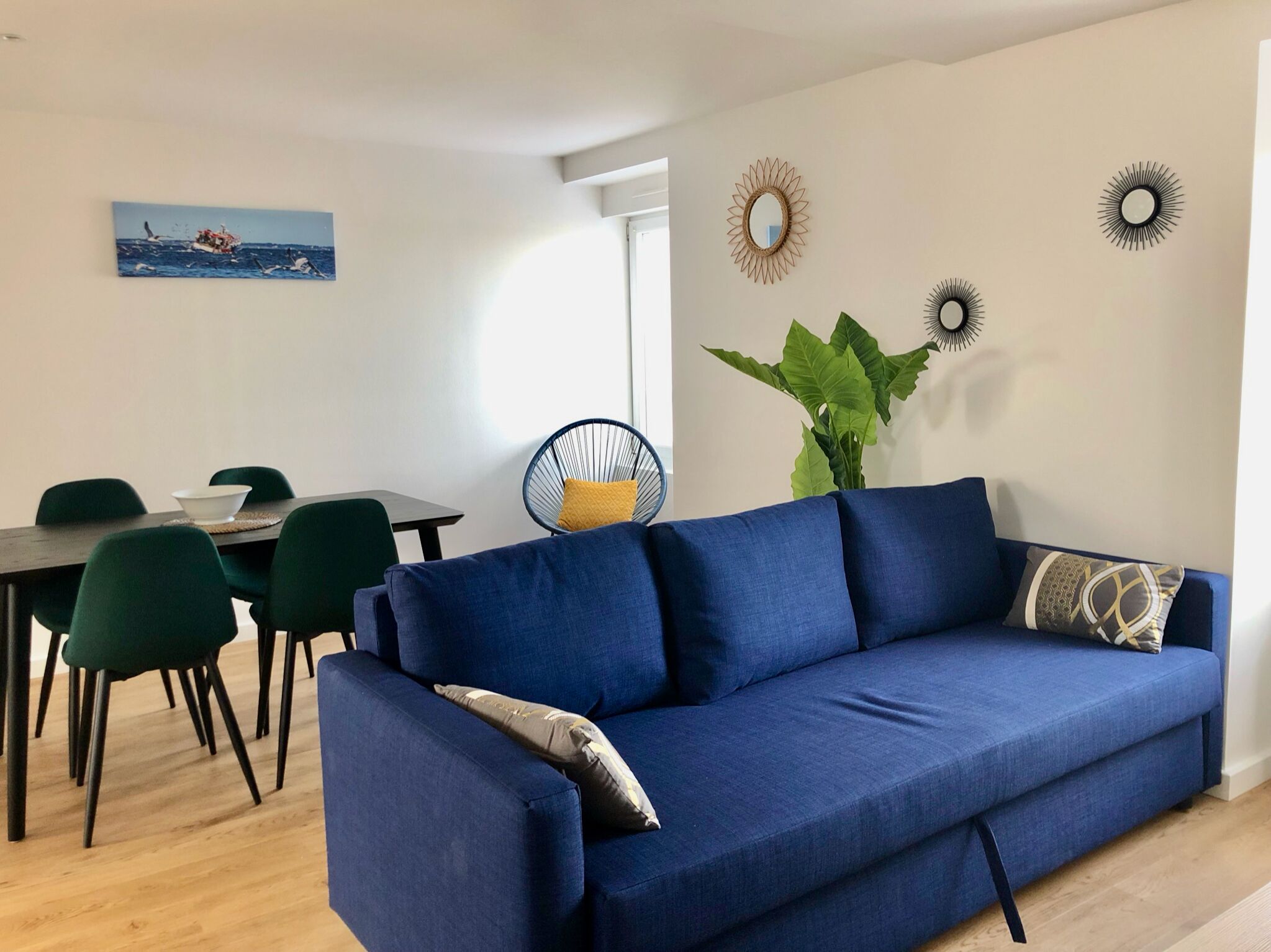 Apartment Facing Pier With Sea View, Wifi And Secure Parking Space - Belle Île