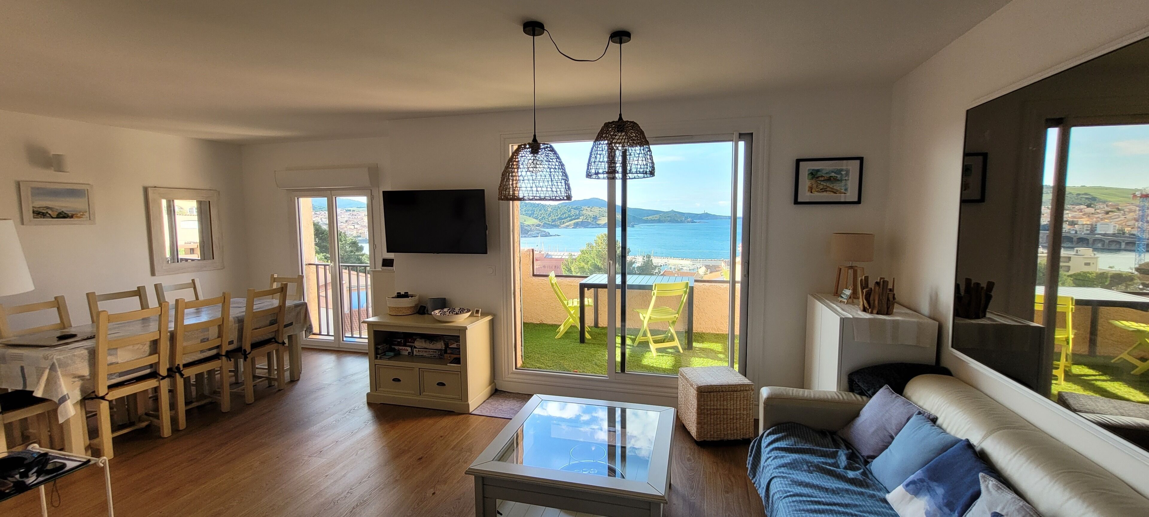 Maison Familiale Au Calme - Vue Mer - 4 Chambres - Climatisation - Terrasses - Banyuls-sur-Mer