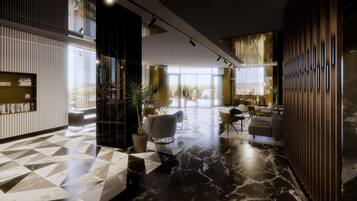 Entrada do alojamento