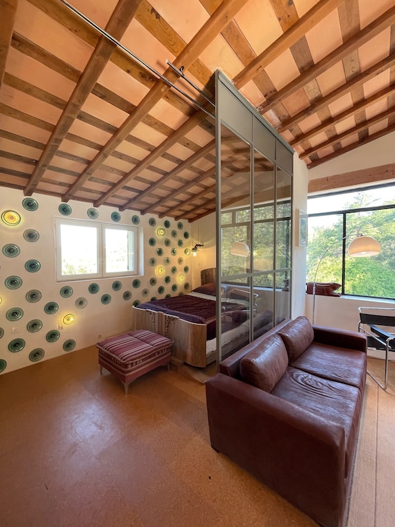 Loft Au Pied Du Ventoux Avec Piscine, Jacuzzi Et Balnéo. - Mont Ventoux