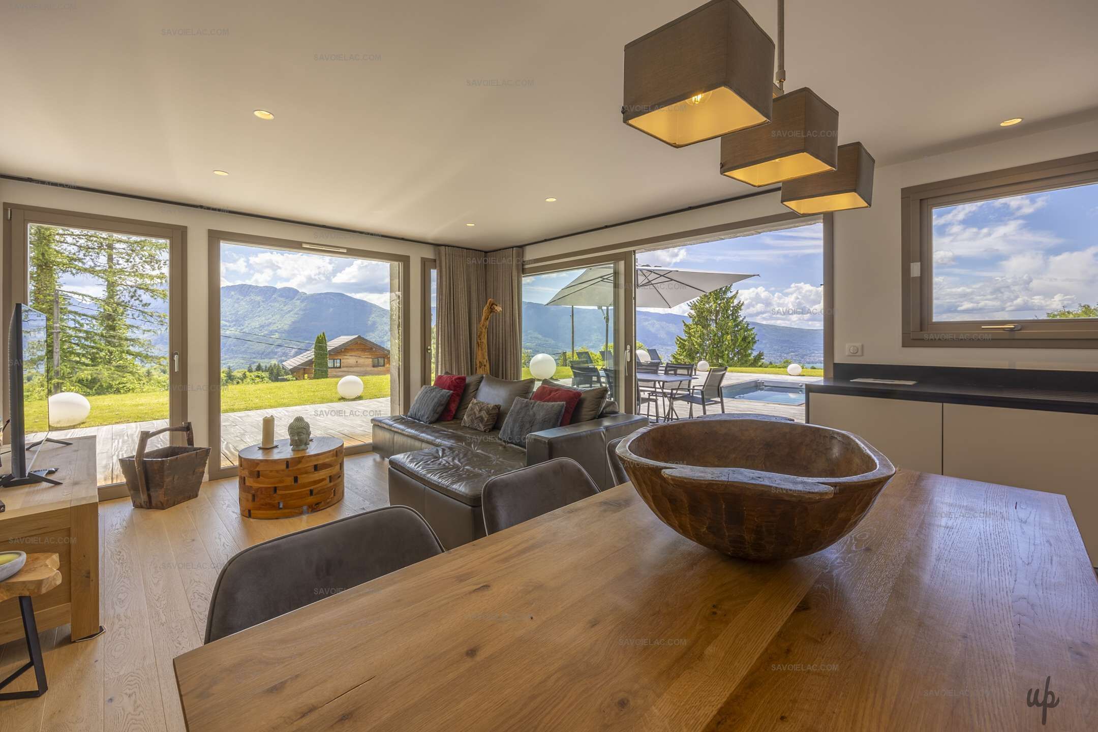Apartment Adret 6 People Sunny Side Apartment With Pool, Lake And Mountain Views - Talloires