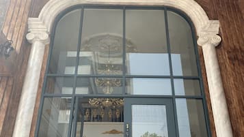Espaço exterior para banquetes
