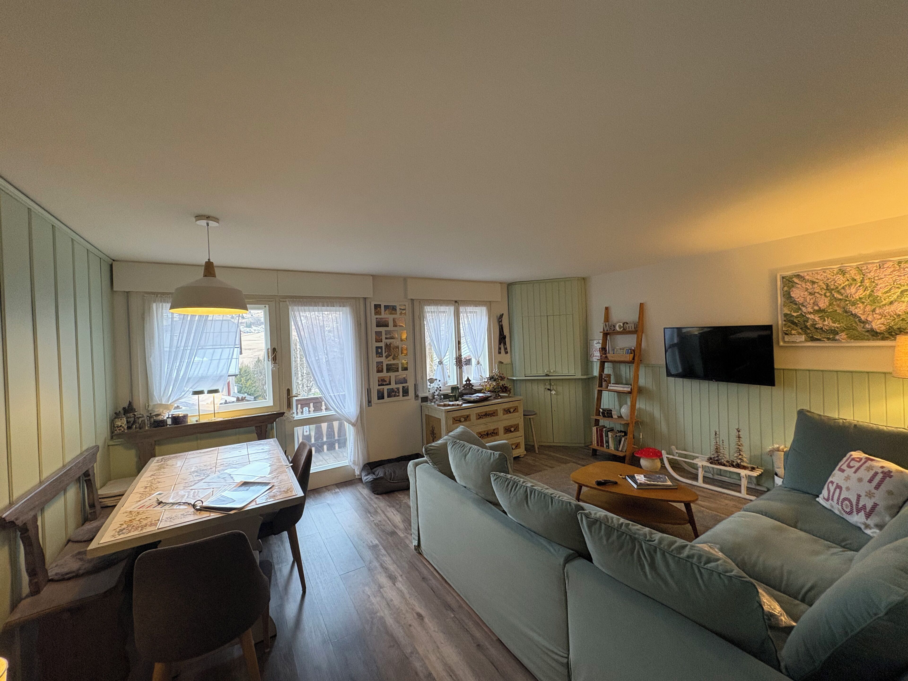 Bright Apartment In Cortina, 2nd Floor, Parking Space, Free Wifi, Pets Allowed - Cortina d'Ampezzo