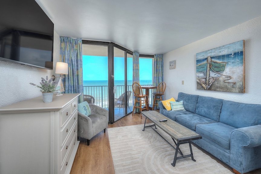 Sand Dunes Main 1025-1br Condo In Myrtle Beach With Oceanfront Balcony - Carolina del Sur
