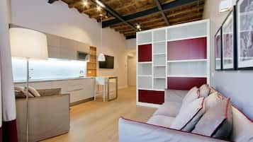 Estúdio Familiar | Wi-fi grátis, roupa de cama fornecida