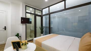 1 quarto, escrivaninha, Wi-Fi de cortesia, roupa de cama