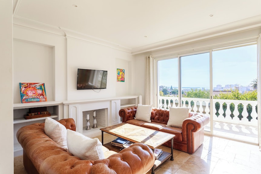 Large 7 Bedroom Villa, Close To The Beach & Centre - Sea View And Bay Of Cannes - Cannes