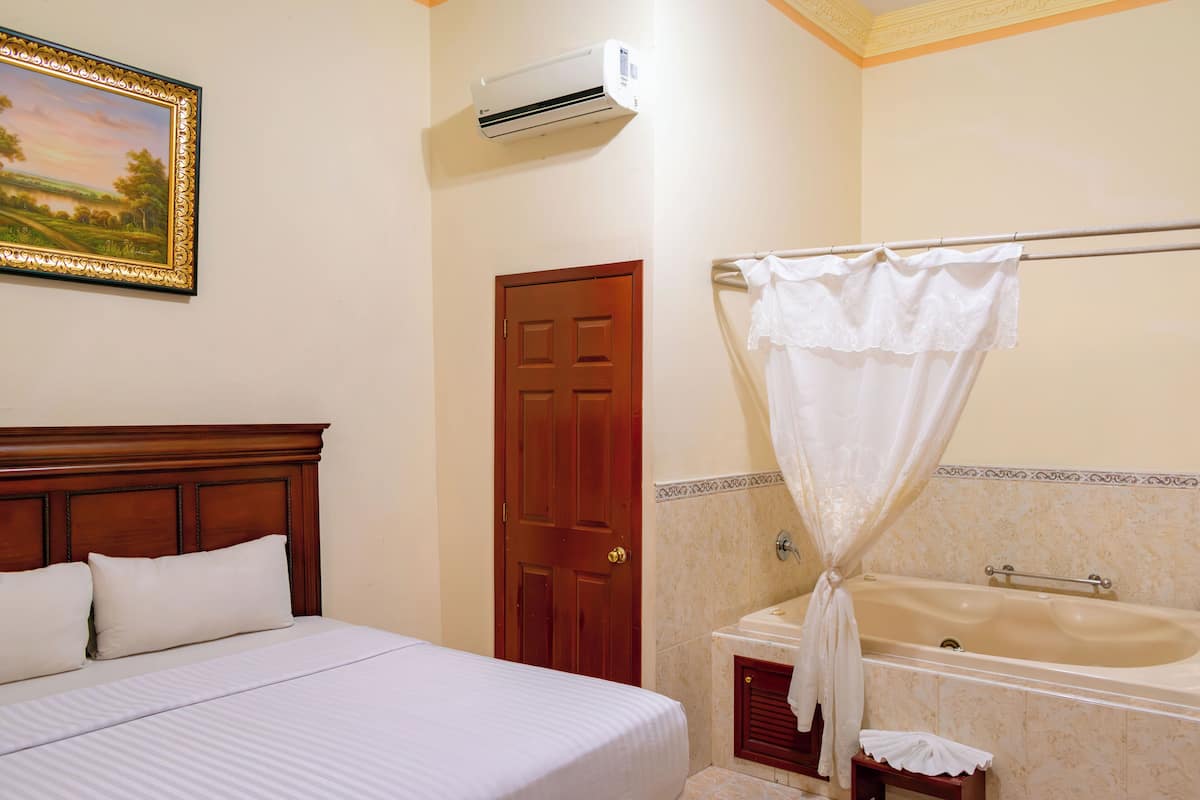 Quarto Superior | Roupa de cama fornecida