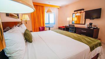 Quarto Standard, 1 cama king-size | Roupa de alta qualidade, edredões de penas