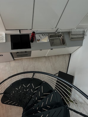 Penthouse Apartment | Cozinha privada | Máquina de café expresso