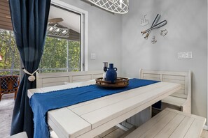 Opções para refeição no quarto