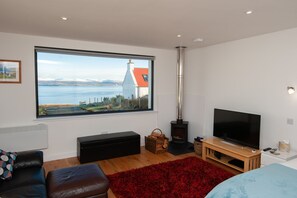 Estúdio Comfort, casa de banho anexa, vista para o mar | Interior