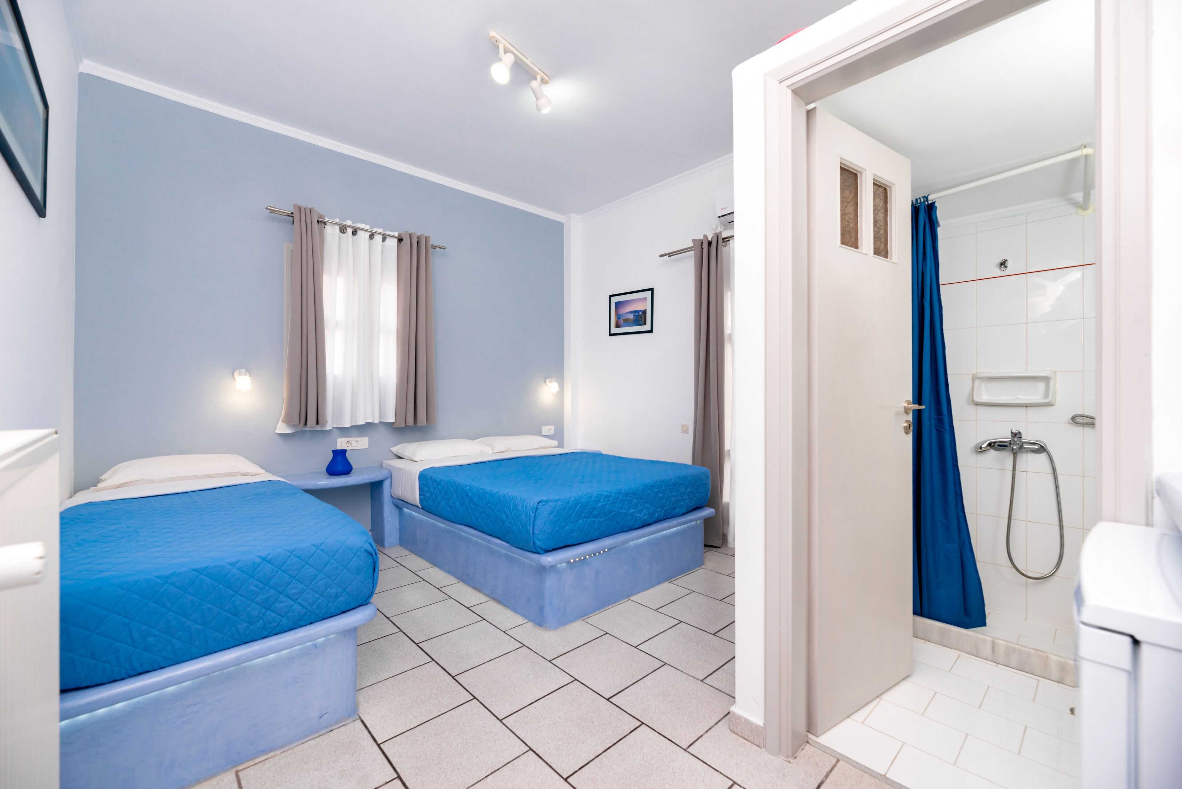 Quarto Duplo | Cofre no quarto, quartos insonorizados, Wi-fi grátis 