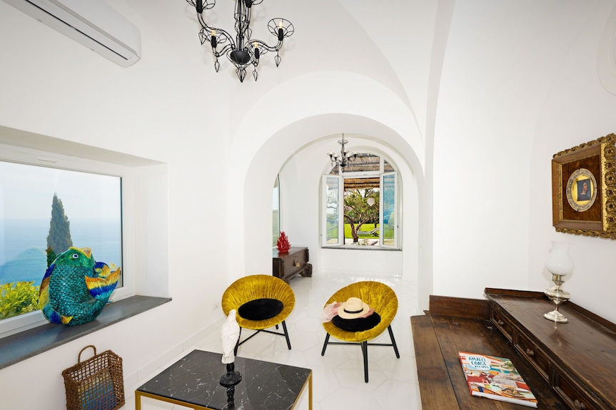 Villa Mimina - Exclusive Villa With Garden, Jacuzzi And Sea View - Praiano