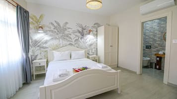 Quarto Superior, 1 cama queen-size | Com decoração personalizada, com mobília individualizada