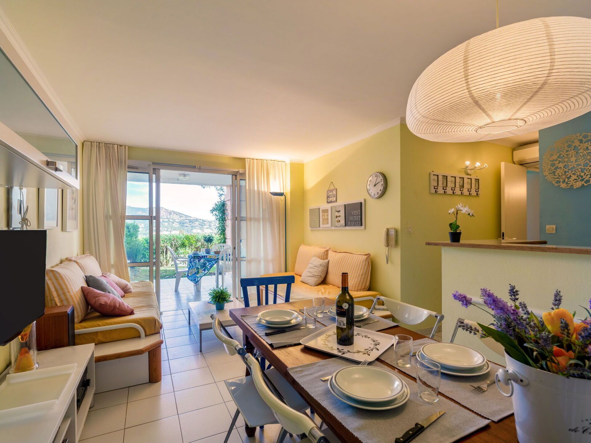 Cosy Apartment For 5 Guests With A/c, Wifi, Pool, Tv, Patio And Pets Allowed - Cap Estérel