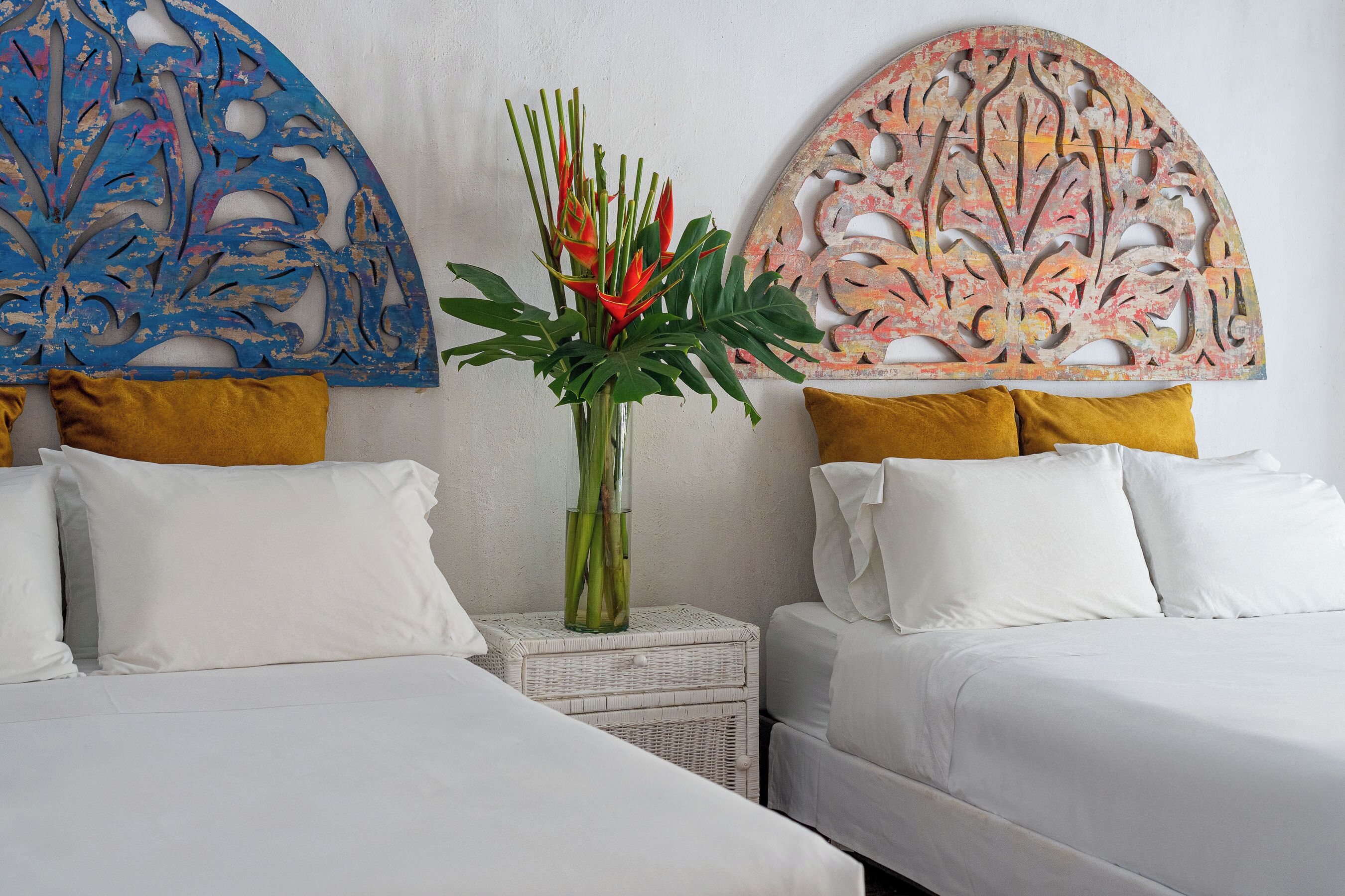 Lençóis de algodão egípcio, roupa de alta qualidade, cofre no quarto 