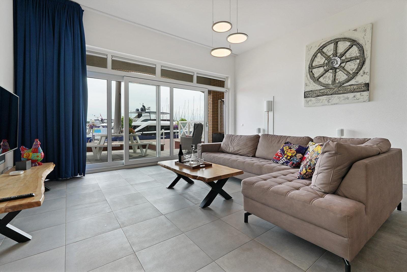 Spacious, Luxuriously Furnished Apartment With Beautiful View On The Port Of Port Zelande, Near The Noordzee And On The Grevelingenmeer. - Ouddorp