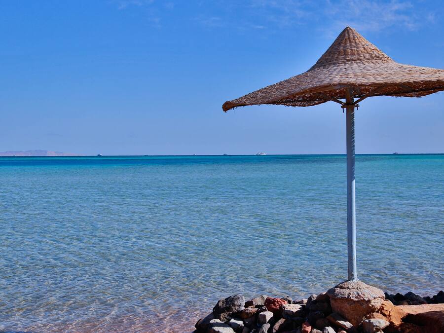 Vista para a praia ou o mar