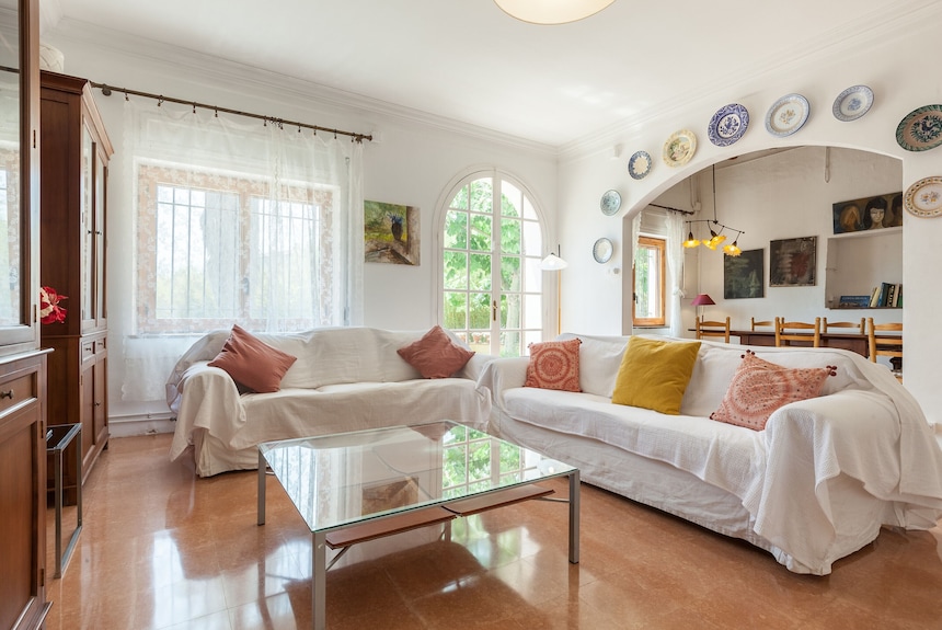 Masia Sant Miquel: Casa Vacanze Con Giardino, Piscina Privata E A Piedi Dalla Spiaggia! - Calella