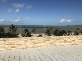 Vista para o campo desde o alojamento