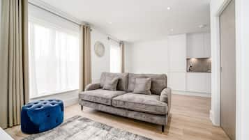 Apartamento, 1 quarto | Área de estar