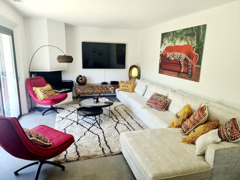 Villa Indie Avec Piscine Chauffée - Au Centre Du Village De St Tropez - Saint-Tropez