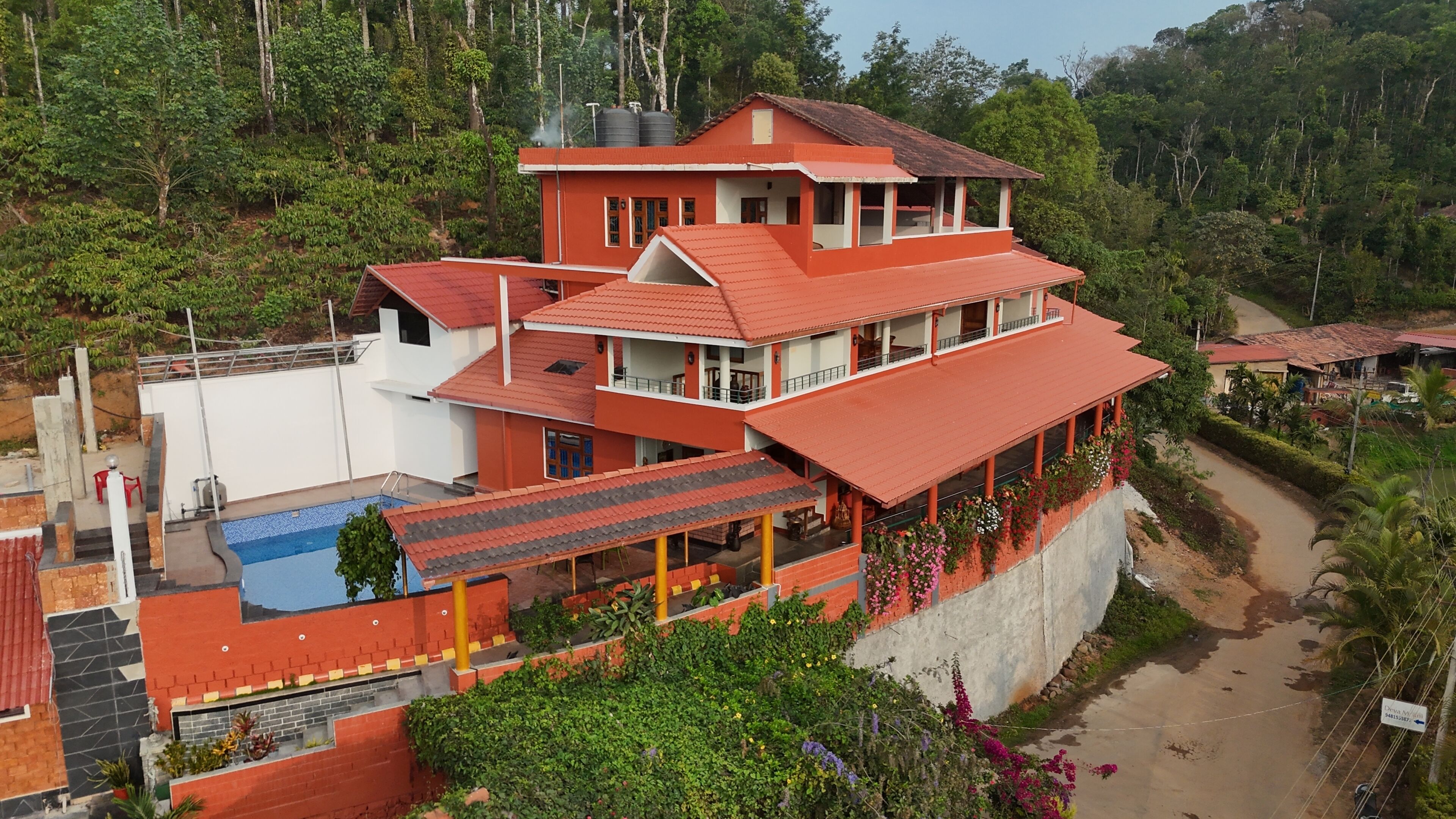 Fachada da propriedade