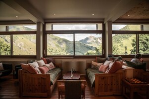 Sala de estar do lobby