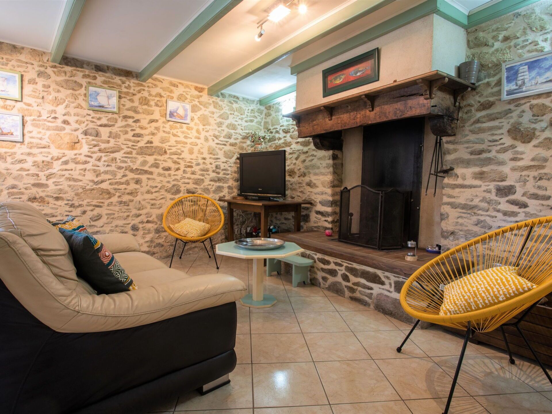 Magnifique Maison De Vacances Privée Pour 6 Personnes Avec Wifi, Tv Et Terrasse - Pleurtuit