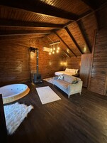 Casa na árvore luxo | Escrivaninha, espaço de trabalho para notebook