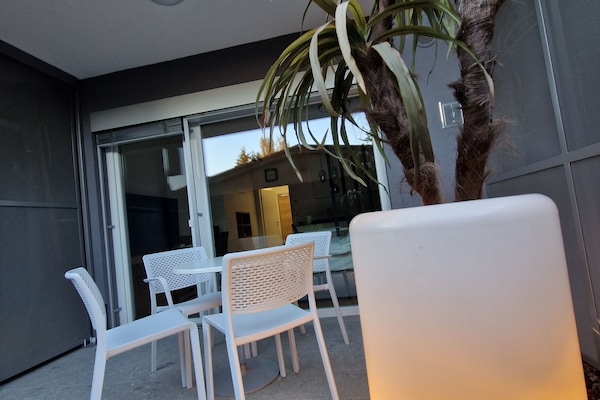 Suite-Estúdio Elite, 1 cama queen-size | Terraço/pátio interior