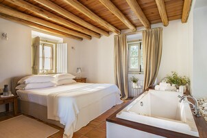 Suite Monte da Peceguina | Roupa hipoalergénica, camas de colchão viscoelástico 