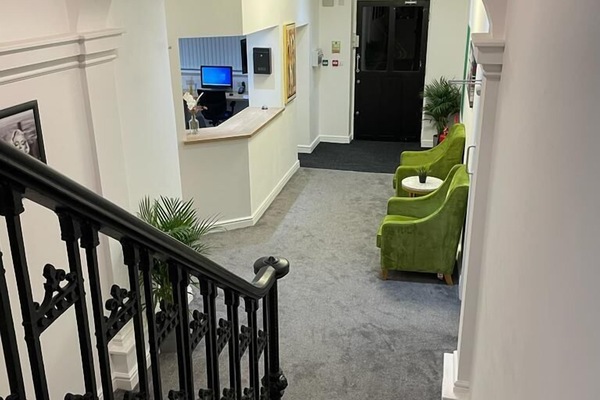 Sala de estar do lobby