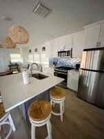 Cabana superior | Cozinha privada | Cafeteira/chaleira