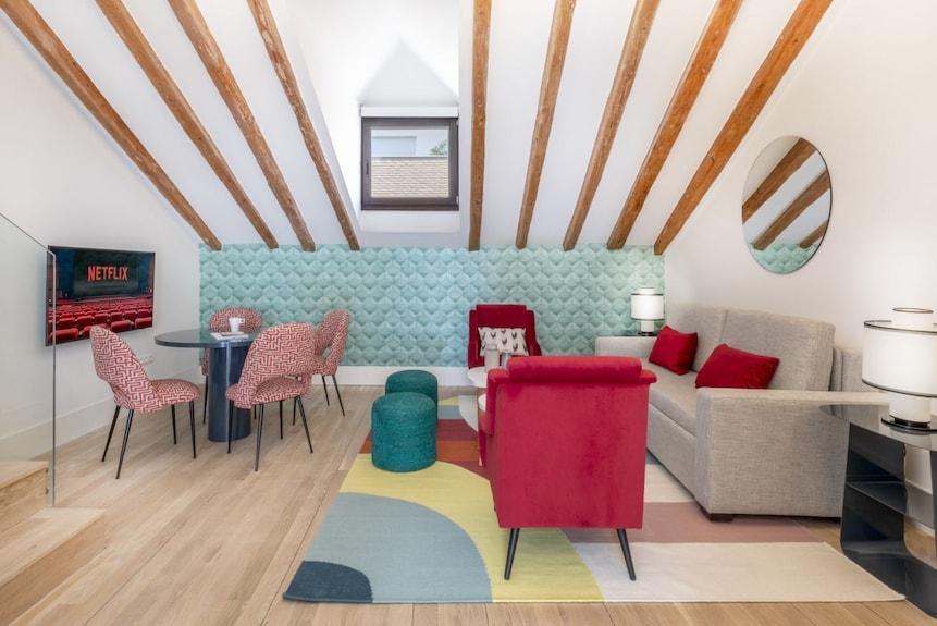 Apartamento Duplex 1 Dormitorio - Estación de Nuevos Ministerios - Madrid