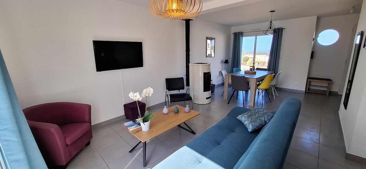 Maison 3***6 Personnes Vue Mer à Paimpol - Plage de Plouha (Bréhec)