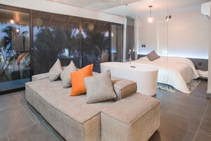 Quarto lua de mel, vista para o oceano | Cortinas blackout, quartos à prova de som, ferros/tábuas de passar roupa