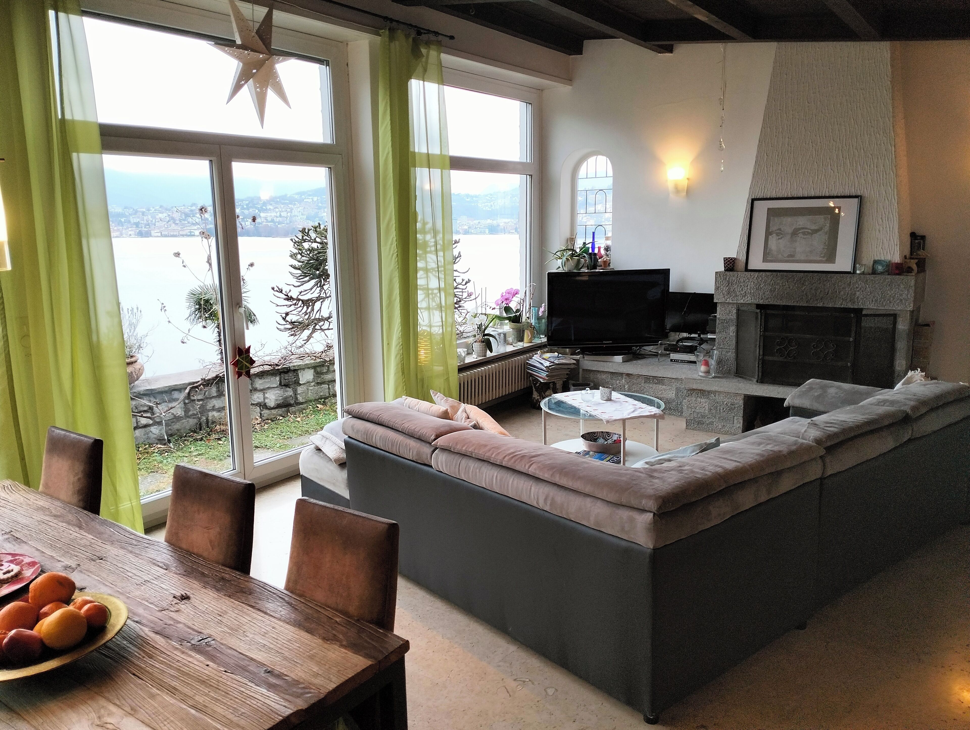 Vacation Home With Exclusive Lake View, On Lake Lugano - Lakeside Plot, Hiking Area. - Lugano