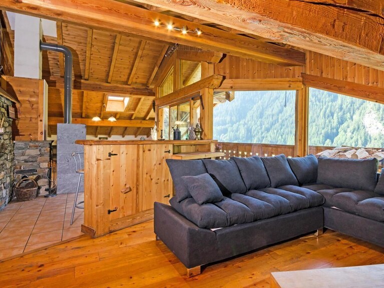 Chalet, Wifi, Sauna, Balkon, Parkeren, Televisie, Ski-kluis, 230m², Peisey-vallandry - Arc 2000