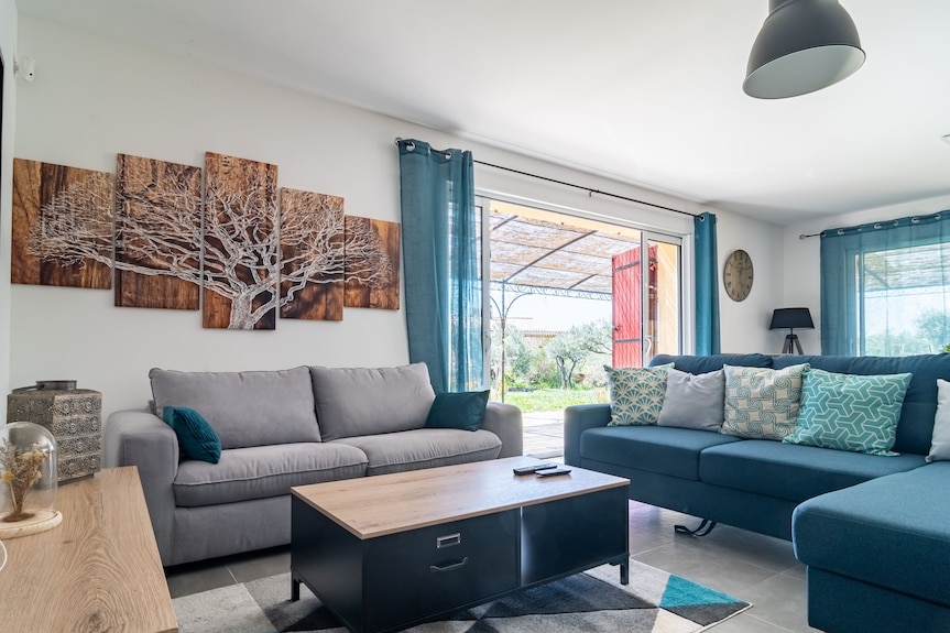 Dathona - Charmante Maison Avec Piscine Est Jardin - Aiguines