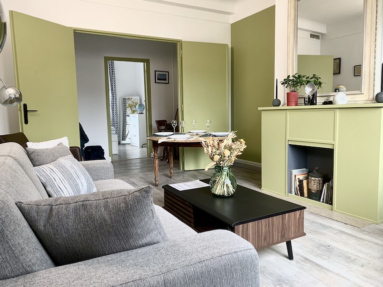 Large Apartment For A Family Of 4, In The Heart Of Amiens - 亞眠